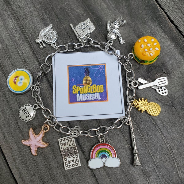 Spongebob Pandora Charm - Etsy