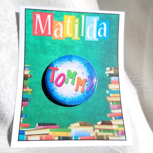 Matilda Inspired Show Pin Nigel Show Swag Musical Theatre - Etsy