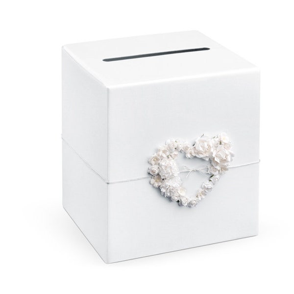 White Card Box - Etsy