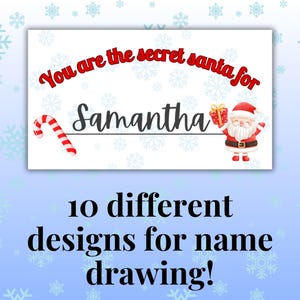 Secret Santa Questionnaire for Coworkers Office Party Employee Gift ...