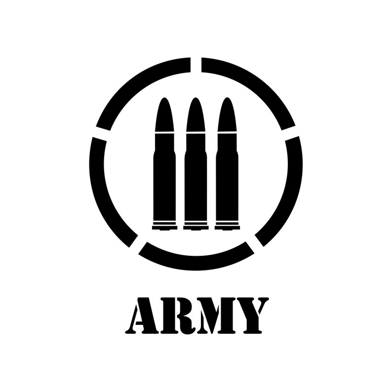 50 Cal Bullet SVG 50 Caliber Rifle Round SVG Dxf PNG Eps Cdr | Etsy