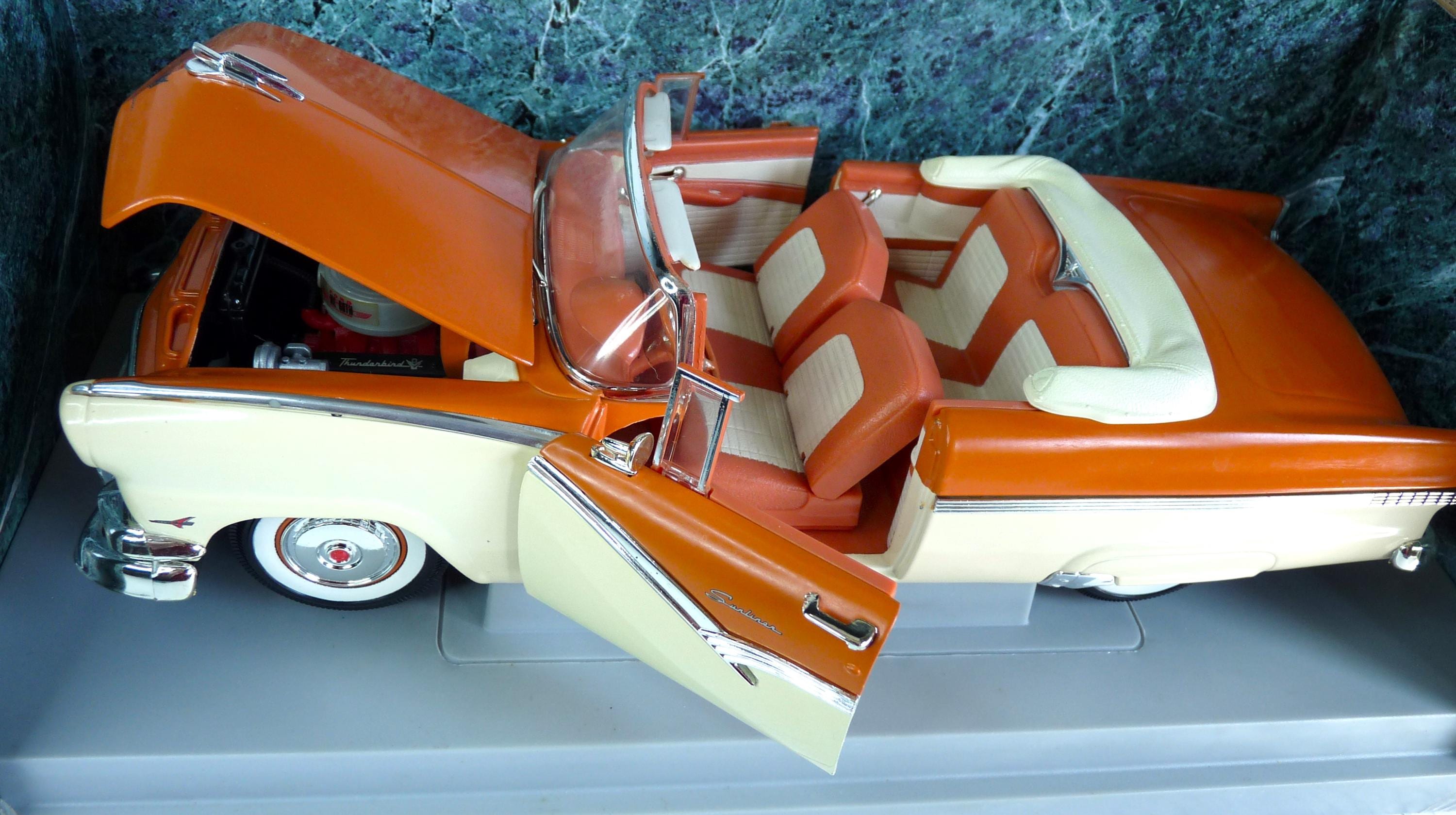 Vintage Rare Find, Ertl Collectables American Muscle, '56 Ford Sunliner ...