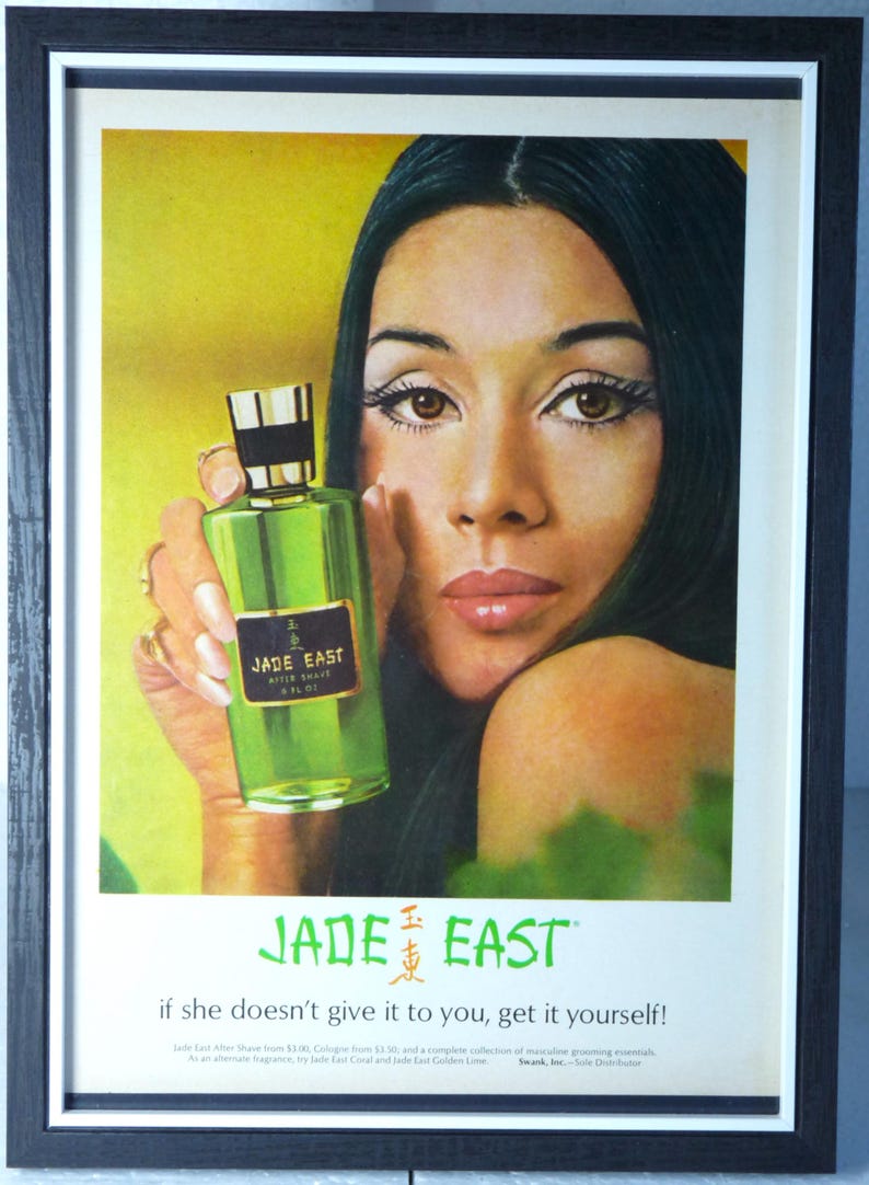 Vintage Very Rare Find, Jade East Aftershave by Swank Inc Advertisment ...