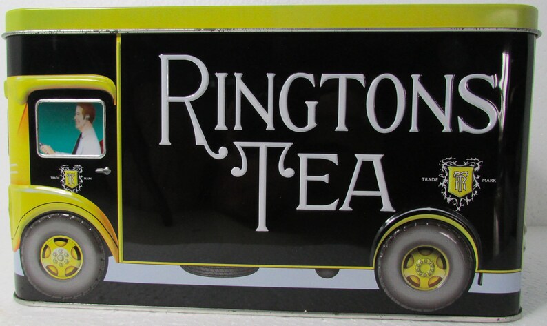 Vintage Ringtons Tea Delivery Truck Biscuit Tin - Etsy