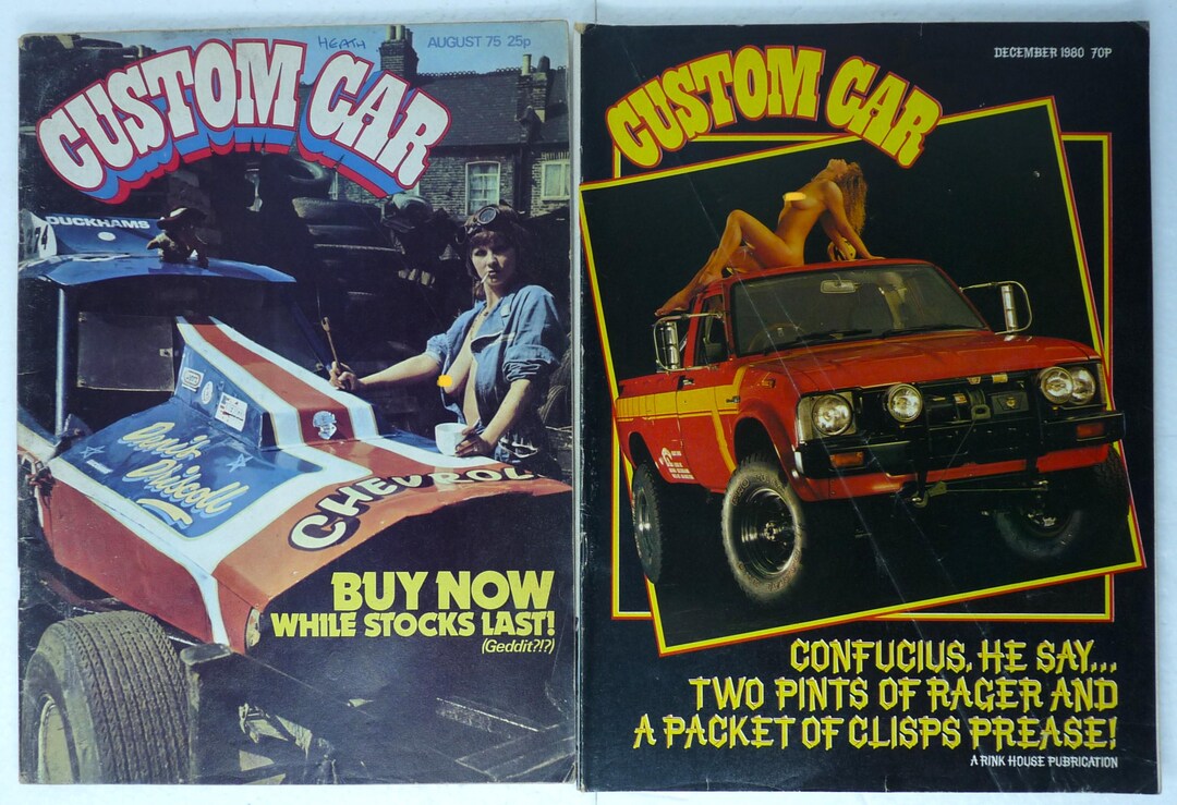 Vintage Rare Find, Custom Car Magazine - Etsy