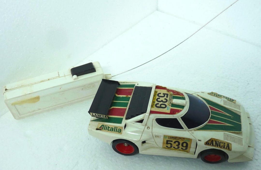 Vintage Rare Find, Lancia Stratos Turbo Remote Control Car (forward ...