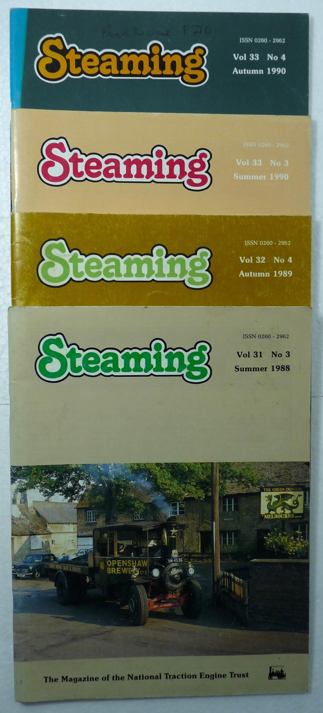 Vintage, Steaming, the Magazine of the National Traction Engine Club ...