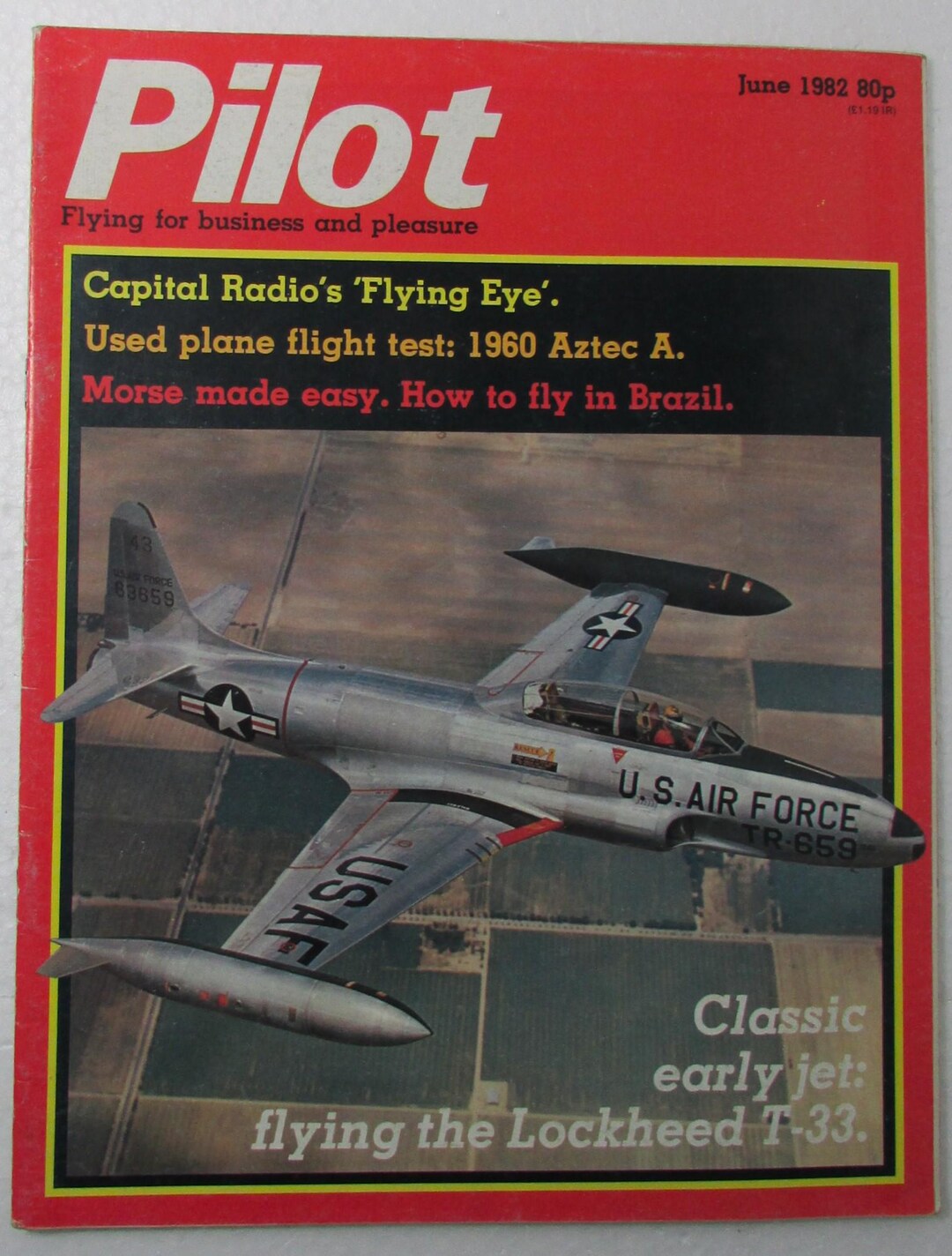 Vintage Rare Find, Pilot, Flying for Business & Pleasure Magazine - Etsy
