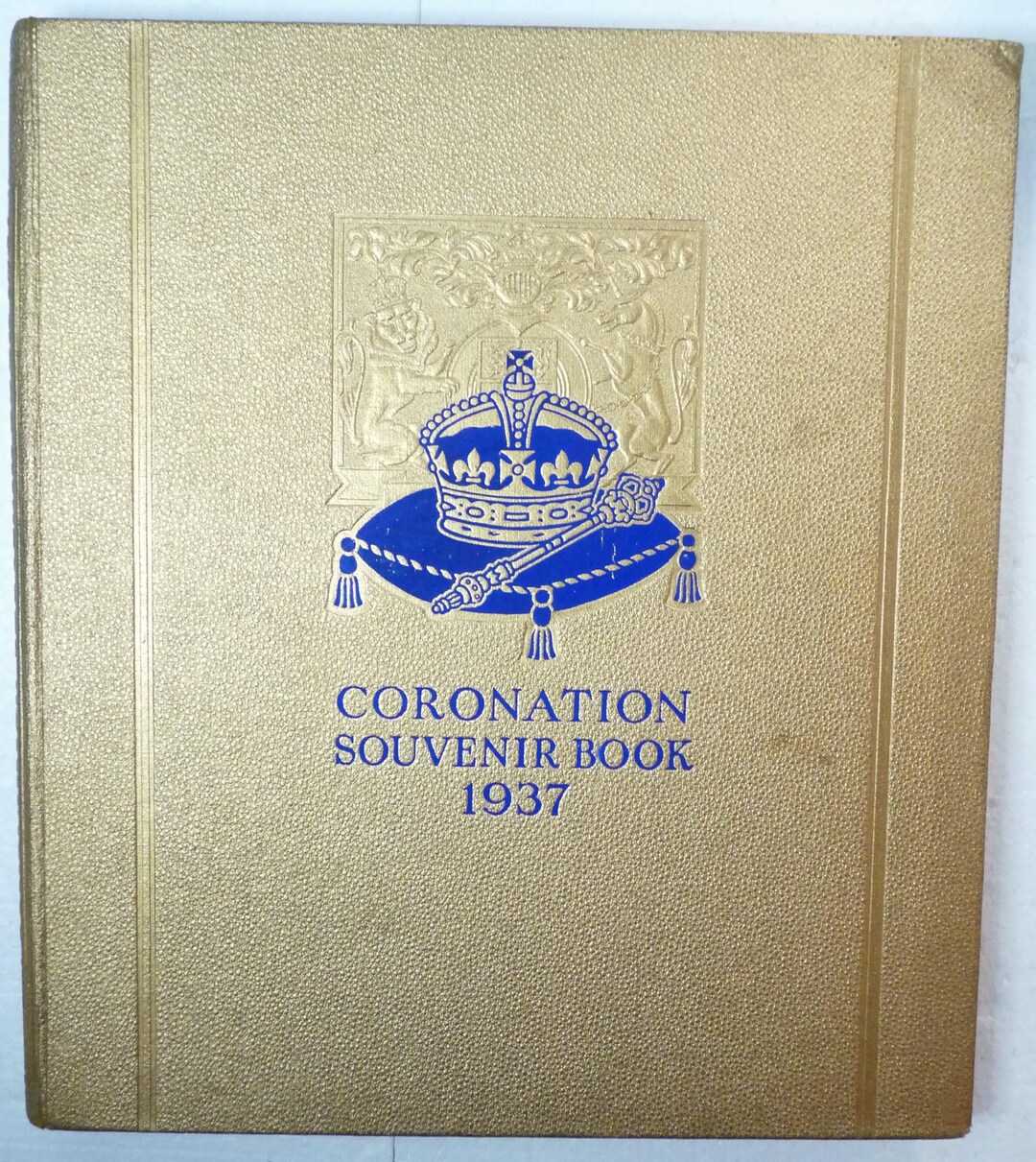 Vintage, Coronation Souvenir Book 1937, by Gordon Beckles - Etsy Australia