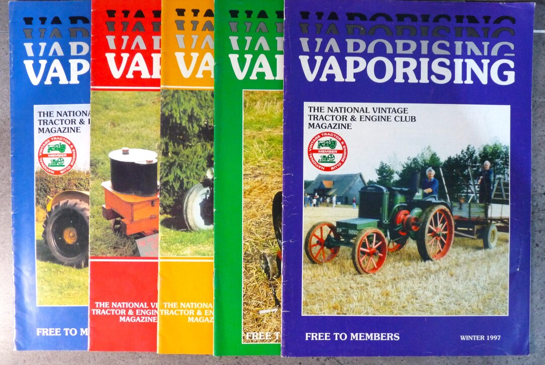 Vintage, Vaporising National Vintage Tractor & Engine Club Magazine ...