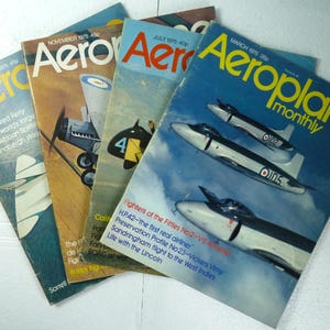 Vintage Rare Find, Aeroplane Monthly Magazine, Dating 1970's - Etsy