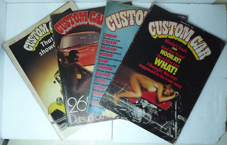 Vintage Rare Find, Custom Car Magazine - Etsy