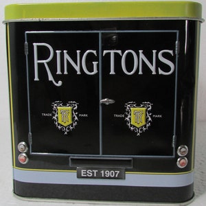 Vintage Ringtons Tea Delivery Truck Biscuit Tin - Etsy