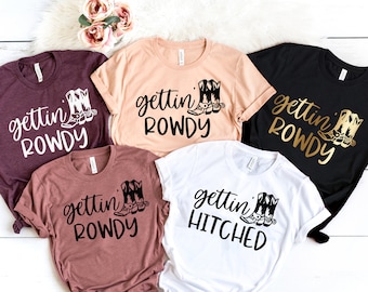 Gettin' Hitched and Rowdy BUNDLE Svg Wedding Marriage - Etsy