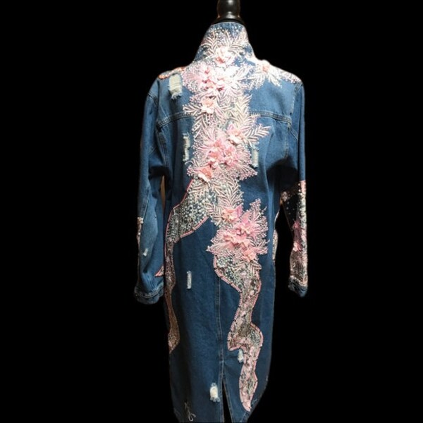 Denim Duster - Etsy
