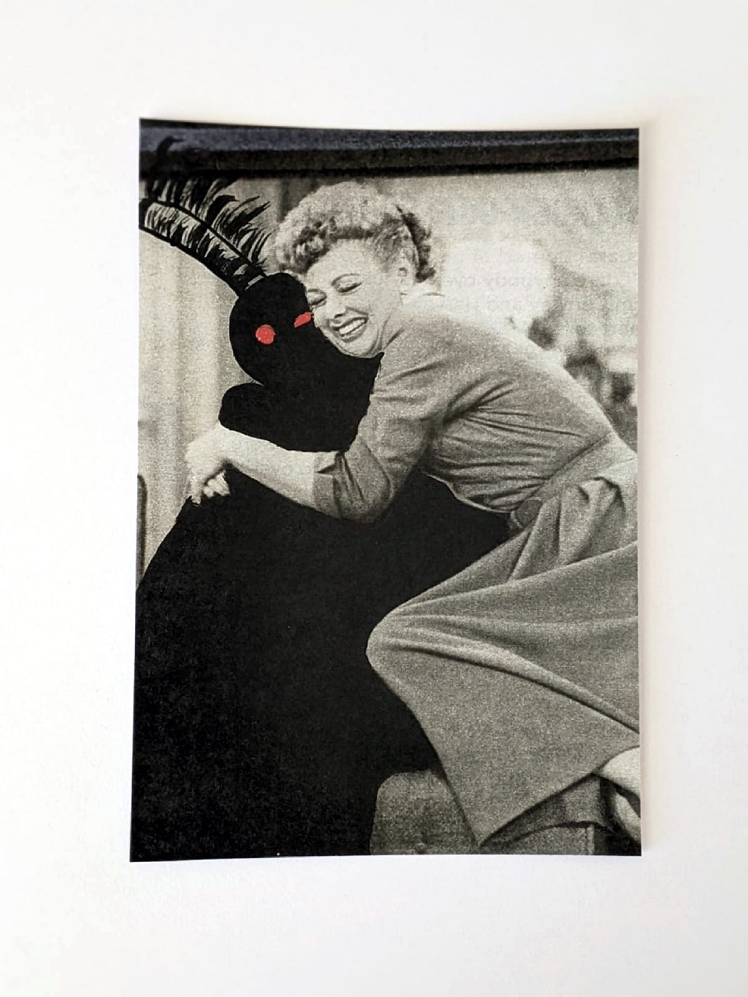 I Love Mothman- an Original Art Print - Etsy