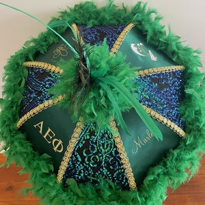 Tulane Graduation Umbrella, Tulane Graduation Second Line Umbrella ...