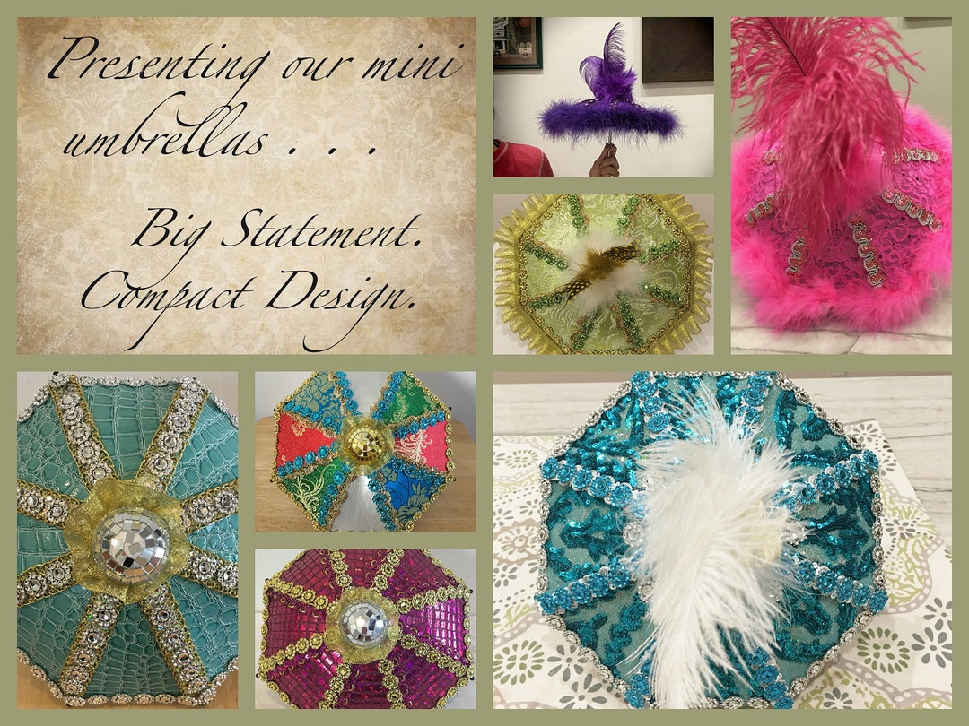 Mini Second Line Umbrella, Second Line Umbrella for Wedding ...