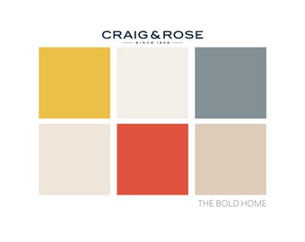 The Confident Home Craig and Rose 6 Colour Home Scheme Paint and Decor ...
