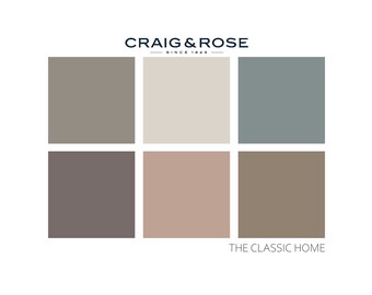 The Confident Home Craig and Rose 6 Colour Home Scheme Paint and Decor ...