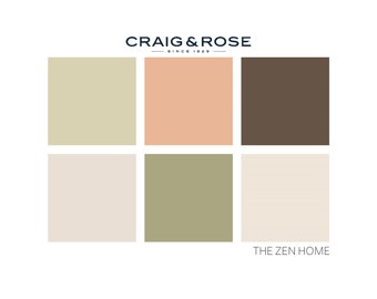 The Confident Home Craig and Rose 6 Colour Home Scheme Paint and Decor ...