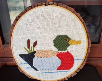 Duck Needlepoint | Etsy