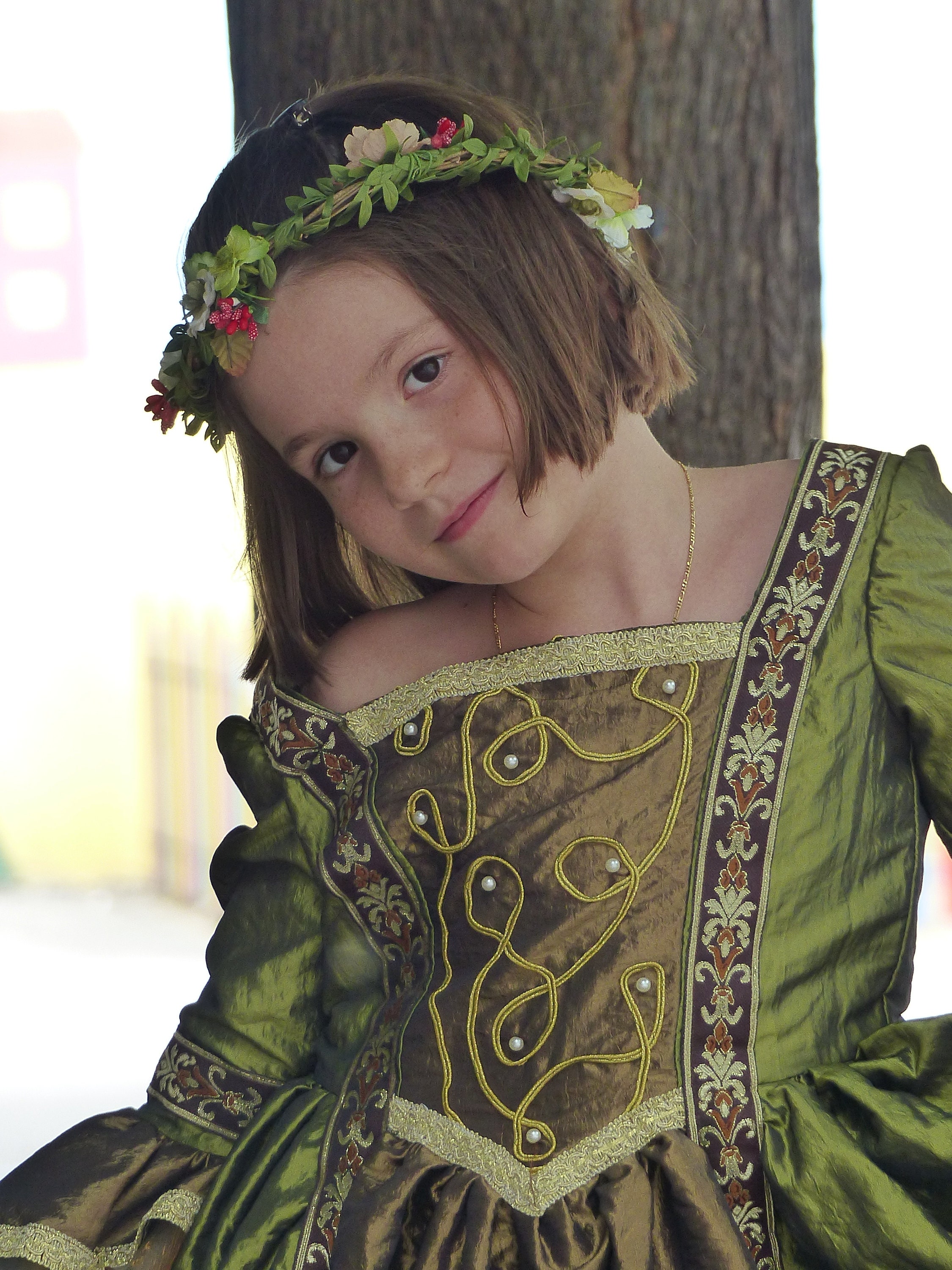 Lovelly Green and Brown 18th Century Dress - Délicate Robe XVIII Verte ...