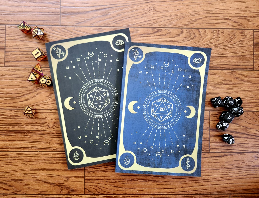 Character Journal & Session Notebook for 5e DND RPG Player, 6x9 Inches ...
