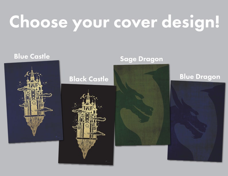 Fantasy Themed Tabletop RPG Campaign Journal/session Notebook, 6x9 ...