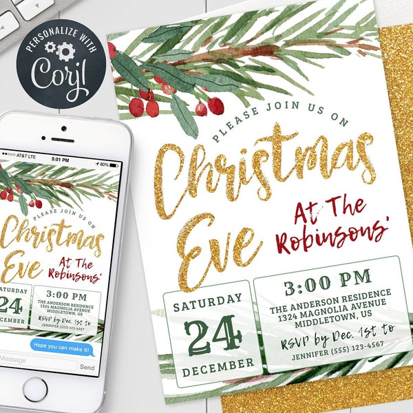 Christmas Eve Party - Etsy
