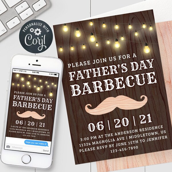 Mustache Fathers Day - Etsy