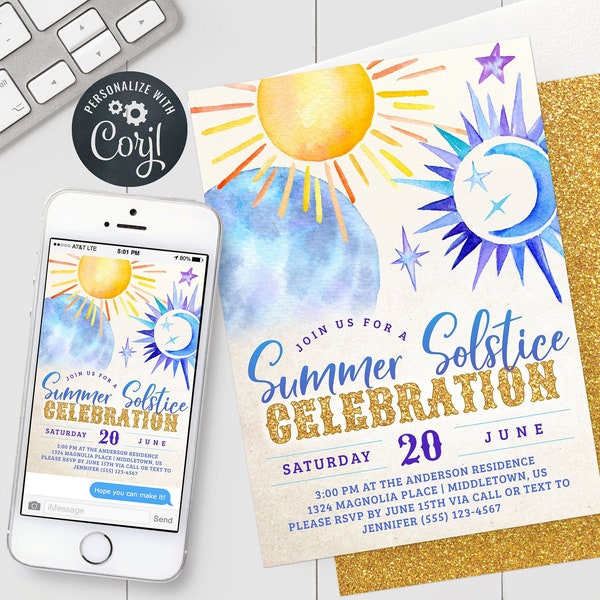 Summer Solstice Party - Etsy