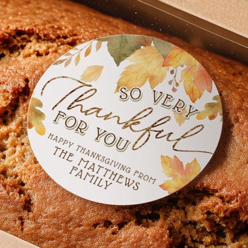 Thanksgiving Stickers - Etsy