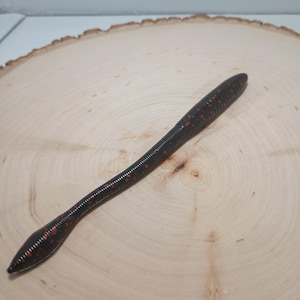 Soft Plastic Worms "dirt Oil" - Etsy