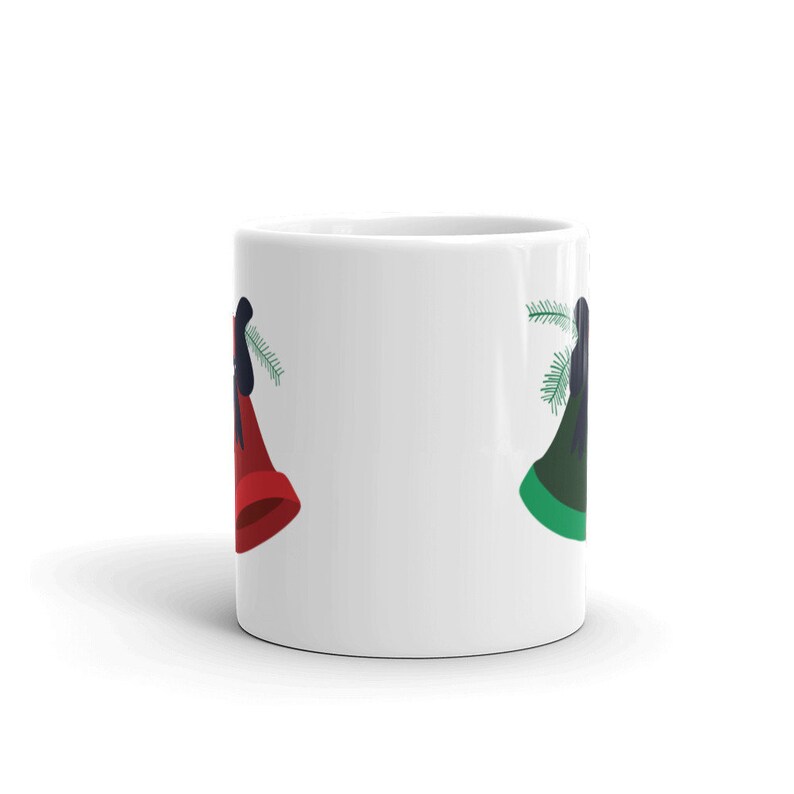 Christmas Mug, Holiday Bells Mug, Christmas Gift Mug, Coworker Gift Mug ...
