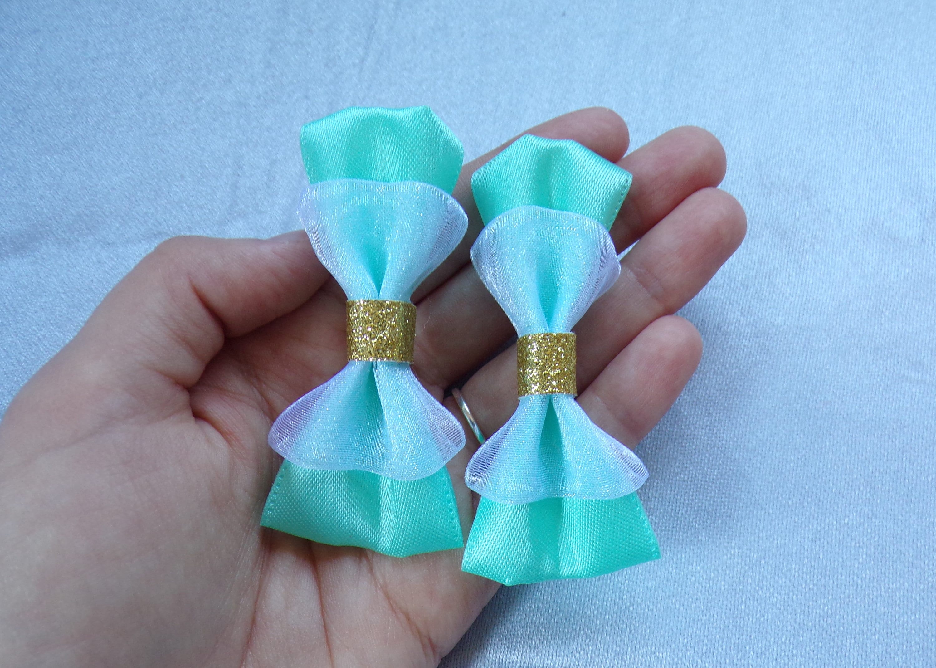Arabian Princess - Jasmine Inspired Hair Bows - Small 2 3/4" - Etsy