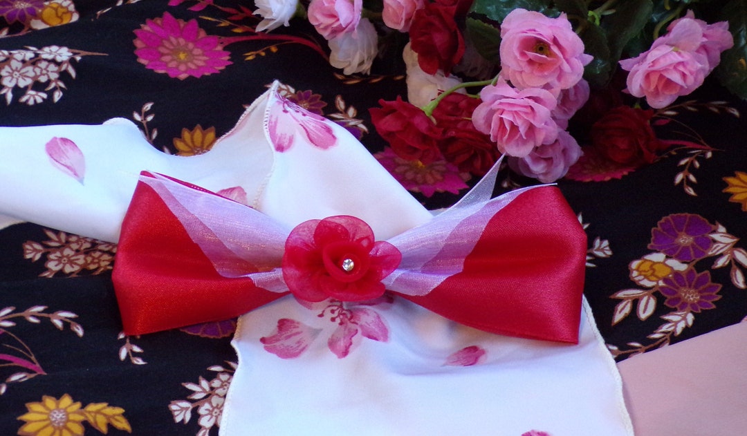 Pretty as a Peony Rosetta Inspired Hair Bow Large 6 3/4 - Etsy