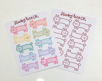 Titles stickers | Etsy