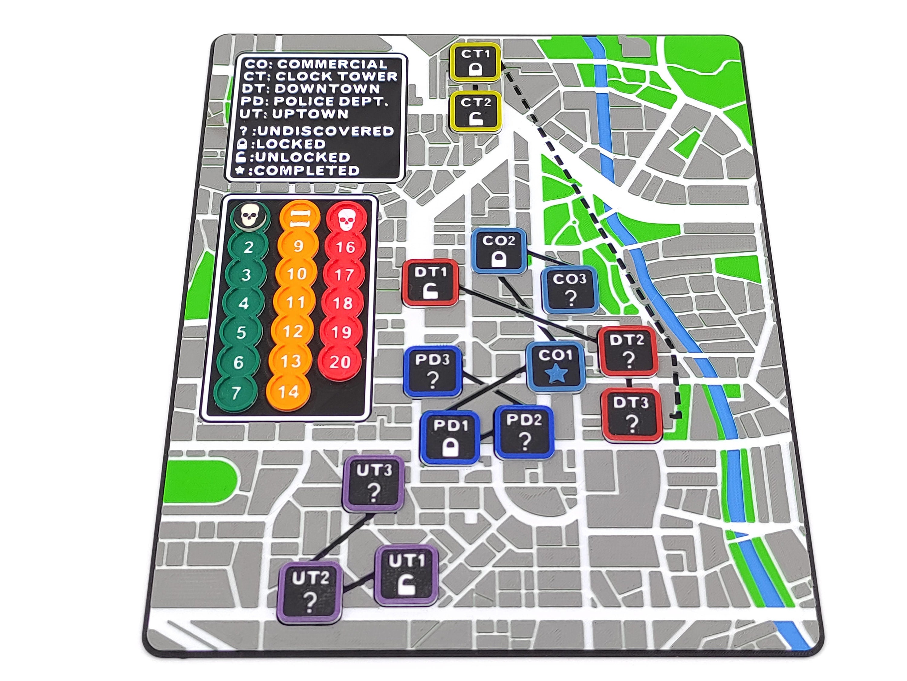 Resident Evil 3 Board Game Campaign Tracker - Etsy