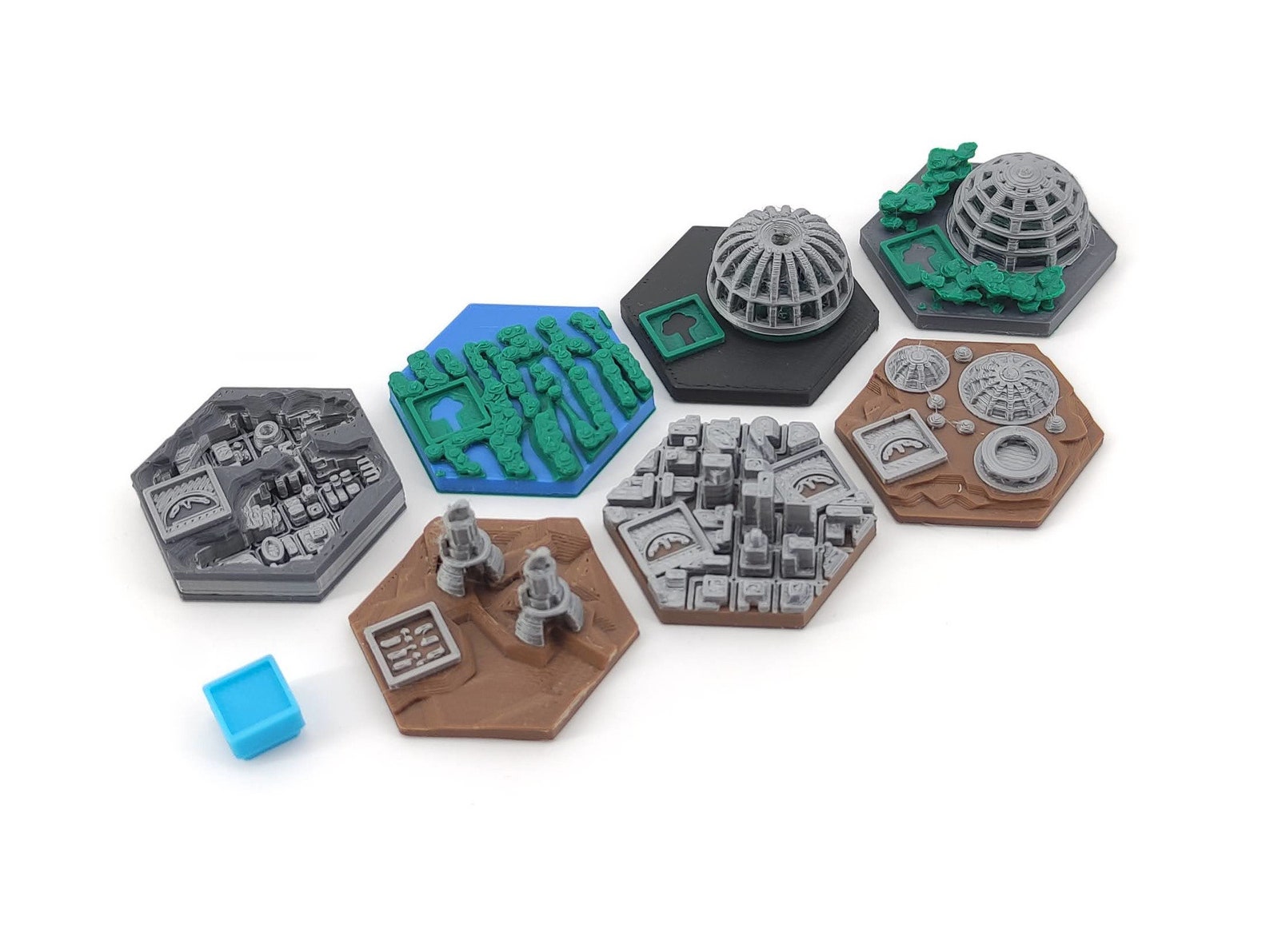 Terraforming Mars - Mercury Vs Mars Tiles Pack - 7 Tiles - Etsy