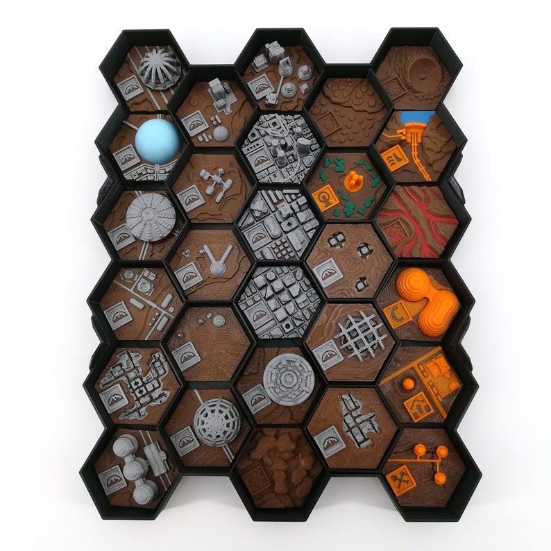 Terraforming Mars Tiles Storage System | Etsy