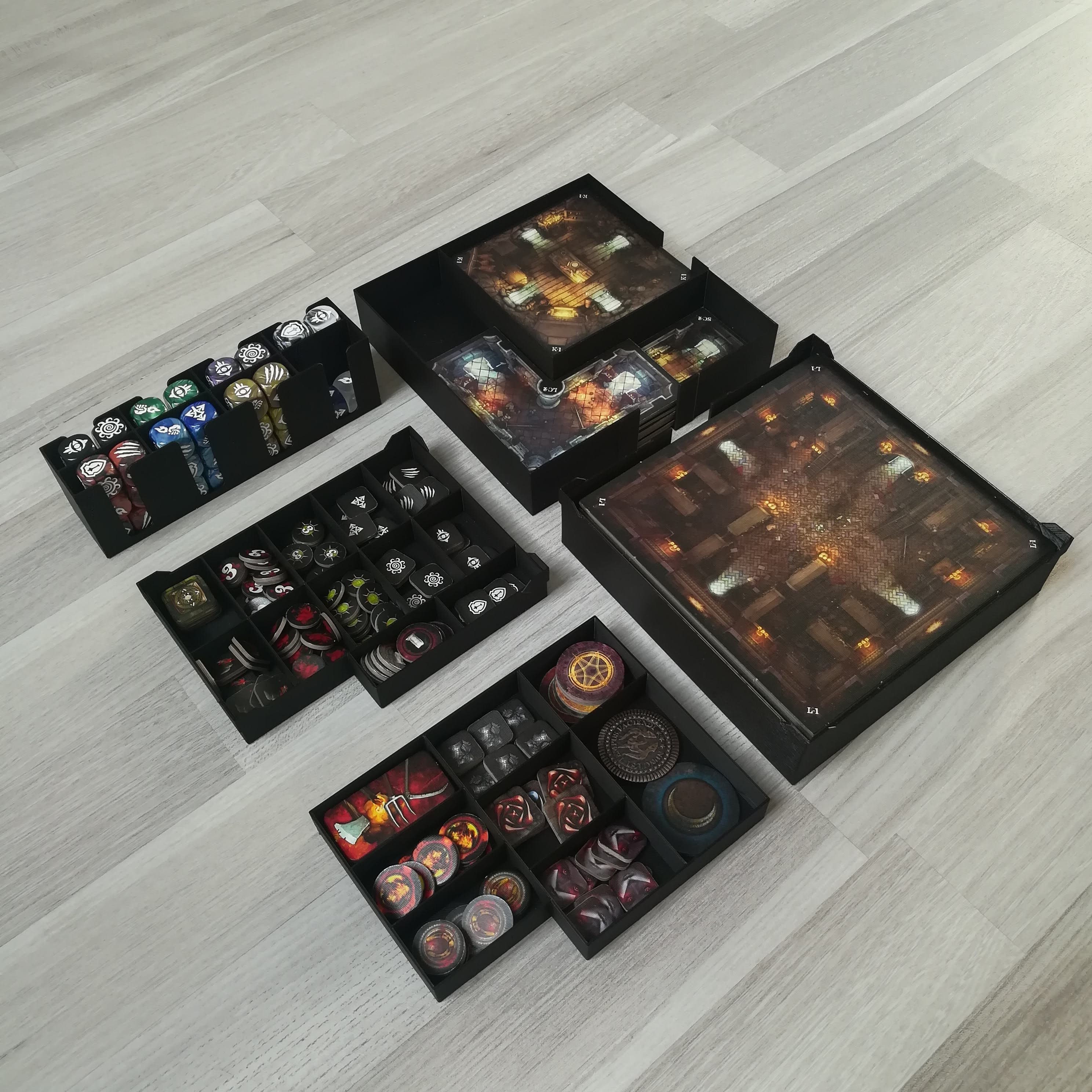 Village Attacks Board Game Insert - Etsy