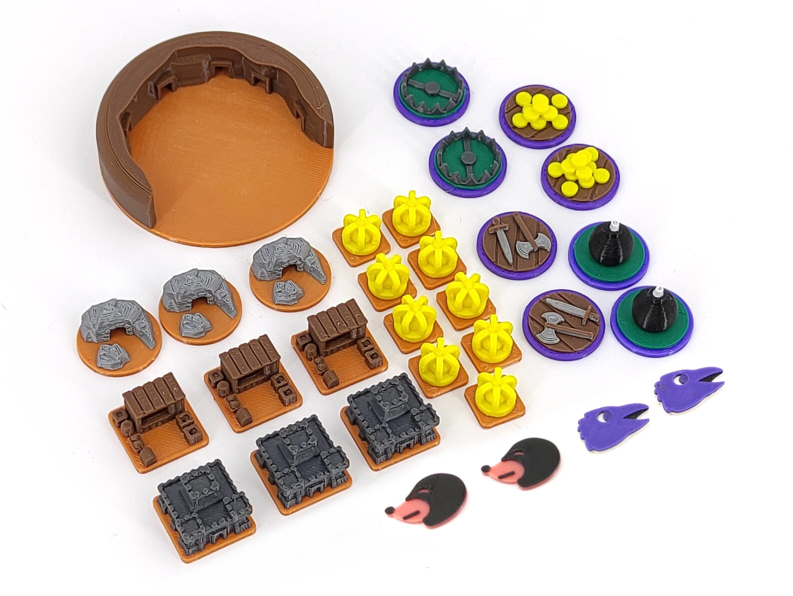 Root 3D Tokens 144 Pieces | Etsy