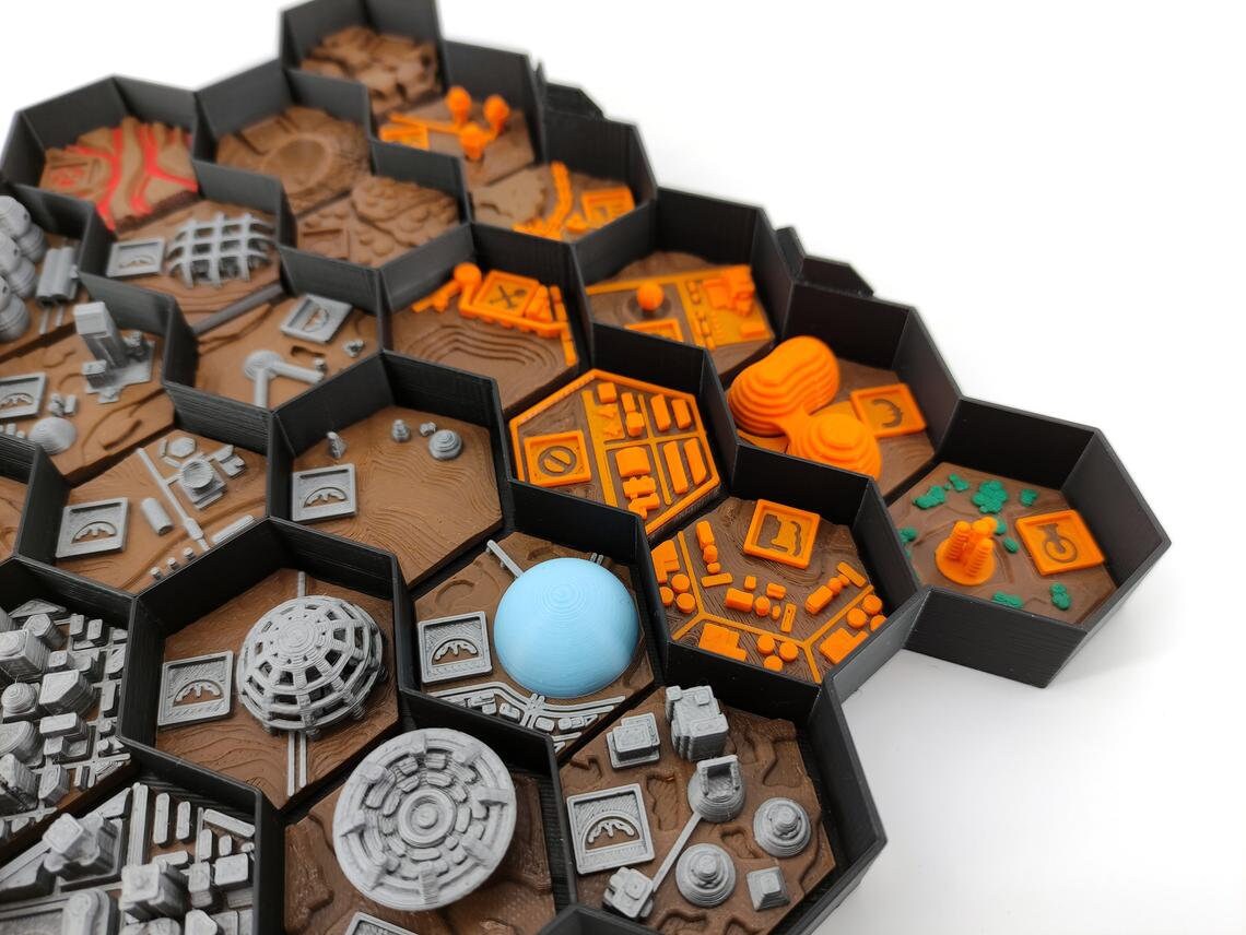 Terraforming Mars Tiles Big Box Upgrade Pack - Etsy Australia