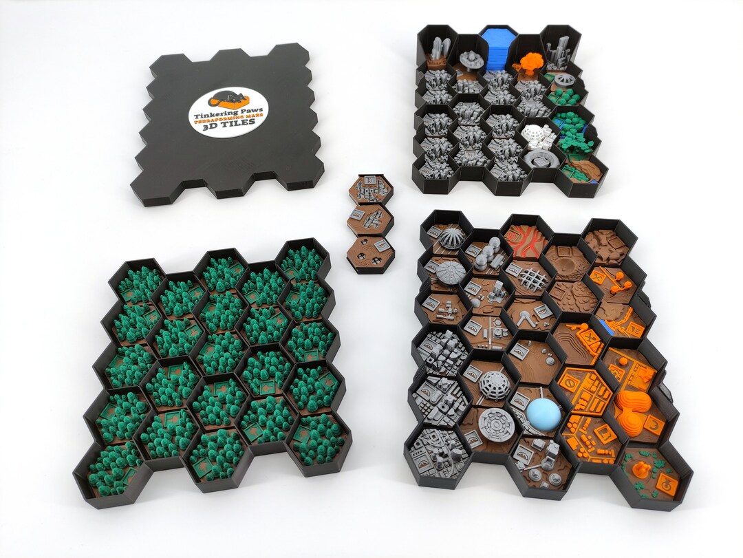 Terraforming Mars Tiles Storage System - Etsy