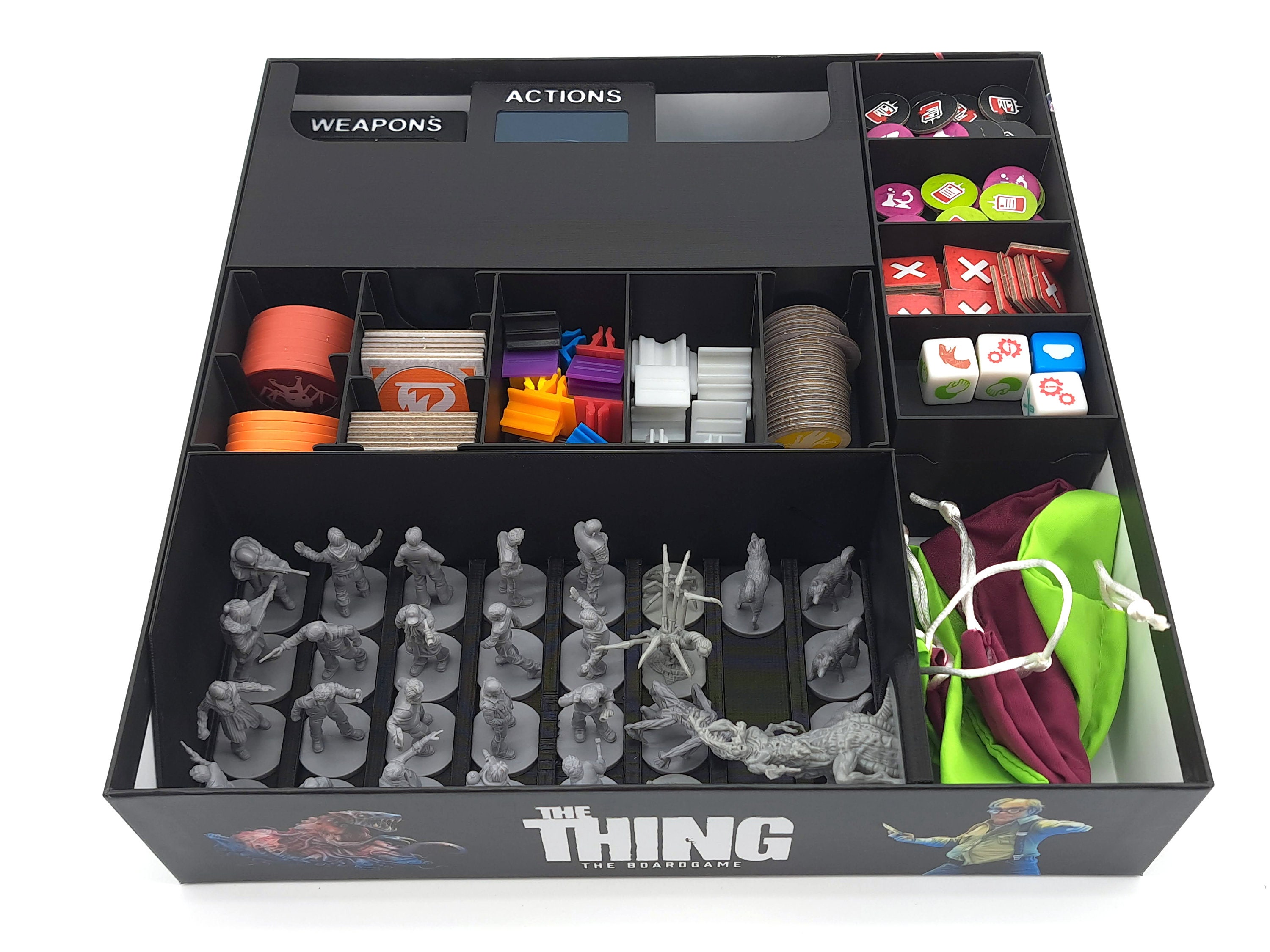 The Thing: the Board Game - Board Game Insert - Etsy