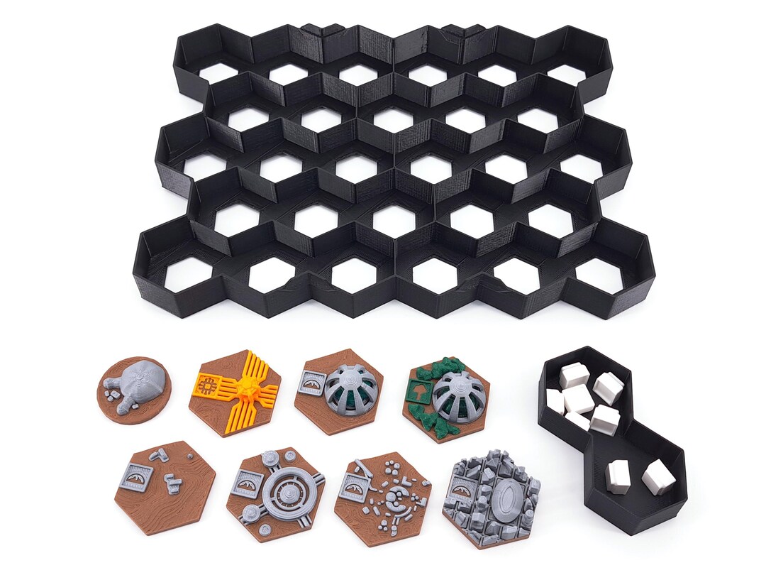 Terraforming Mars Tiles - Prelude 2 & Automa Upgrade Pack - Etsy
