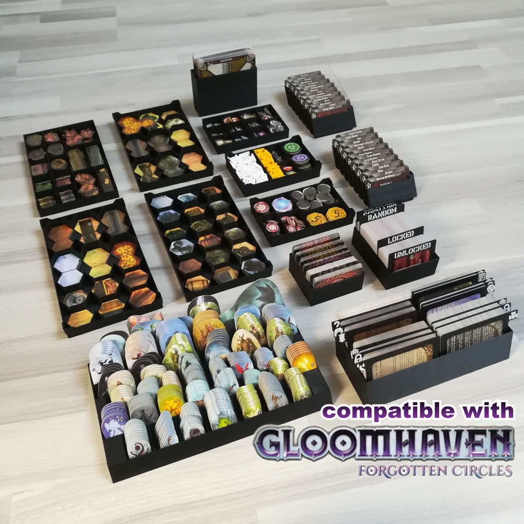 Gloomhaven Premium Board Game Insert - Etsy