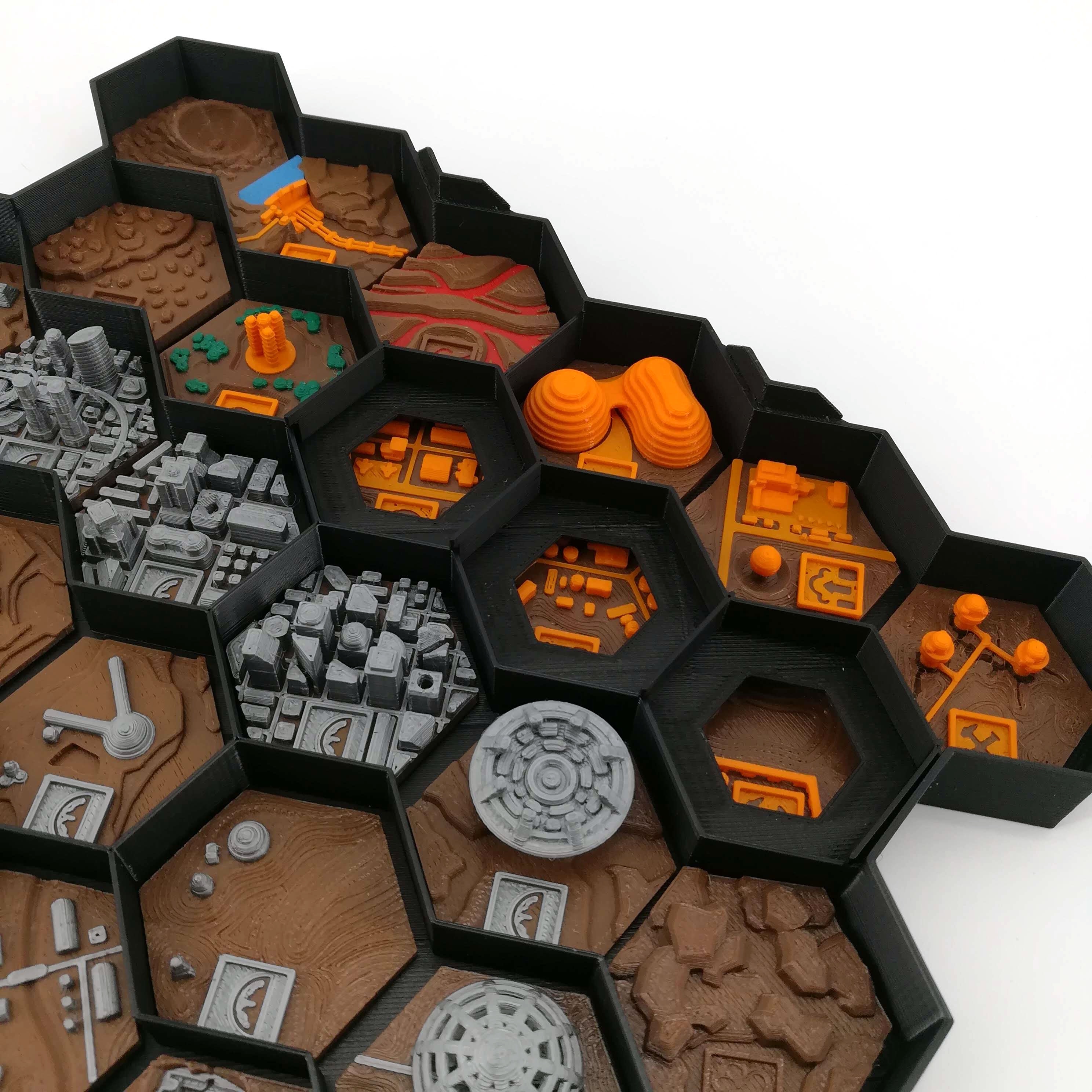 Terraforming Mars Tiles Big Box Upgrade Pack | Etsy