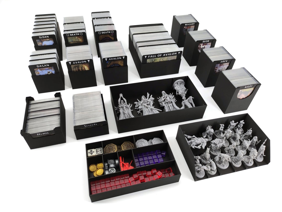 Tainted Grail Board Game Insert [sleeved Cards] - Etsy